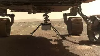 Martian Helikopta Undenuity iri kugadzirira yekutanga kutora