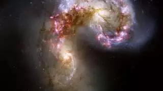 Ang maalamat teleskopyo "Hubble" nakunan ng isang kahanga-hangang Galaxy