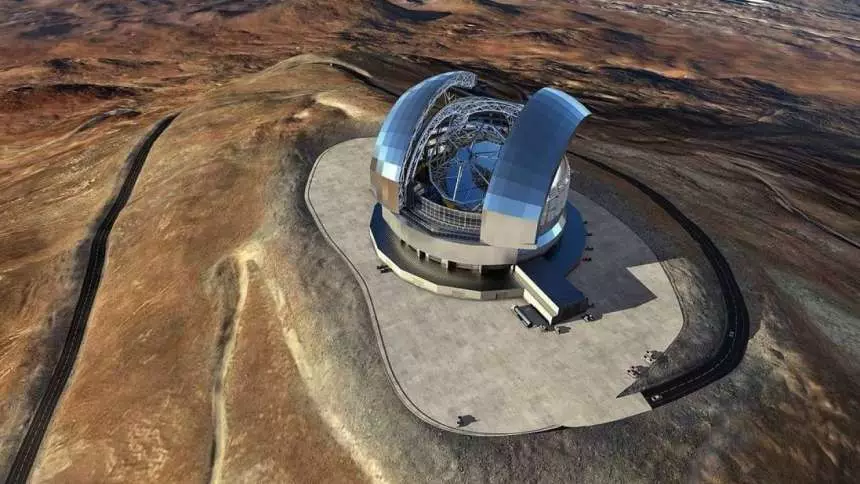 En Chile comezou a construír o maior telescopio óptico do mundo