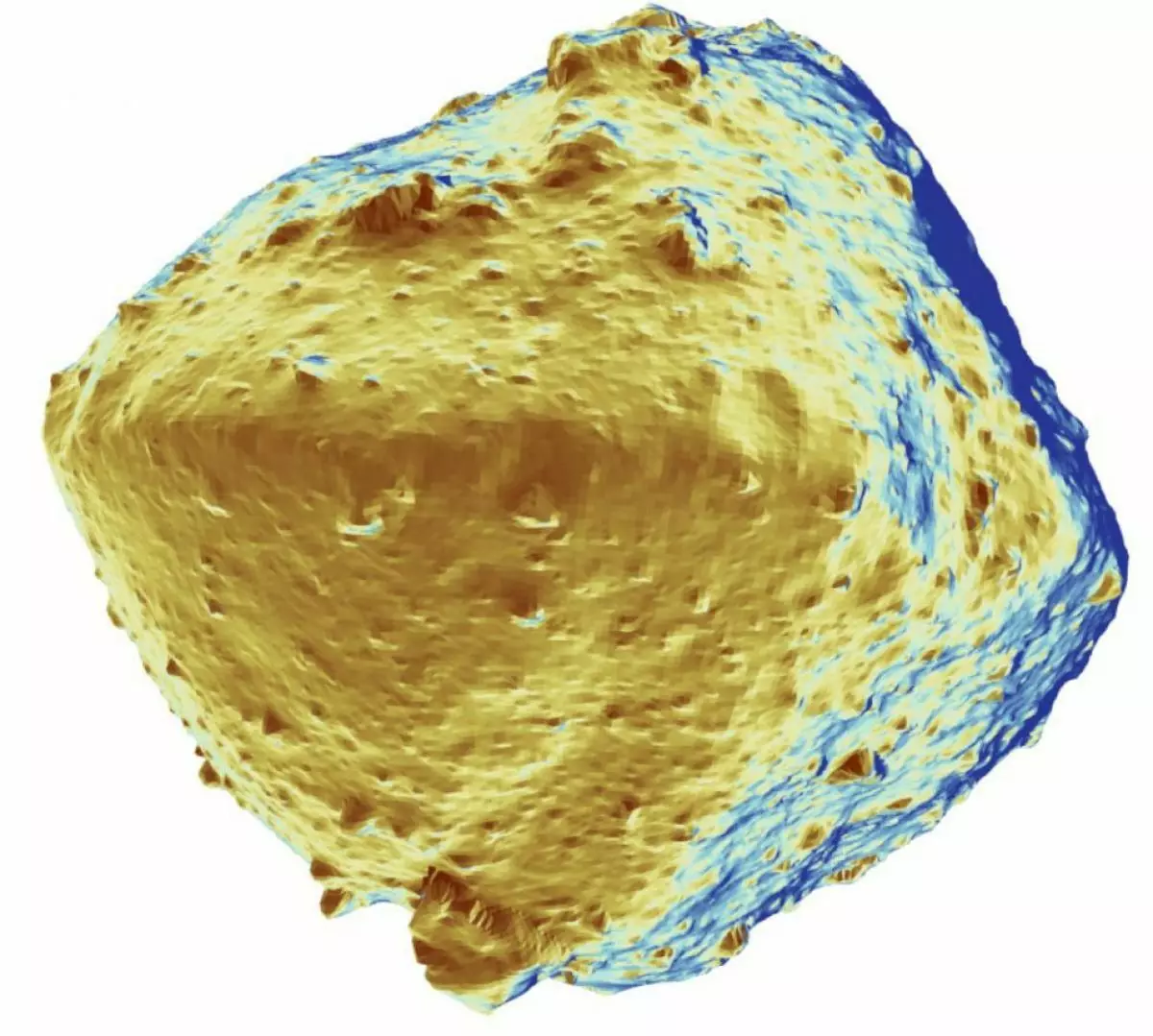 科学家们并没有想到在小行星里巴斯那里的小水