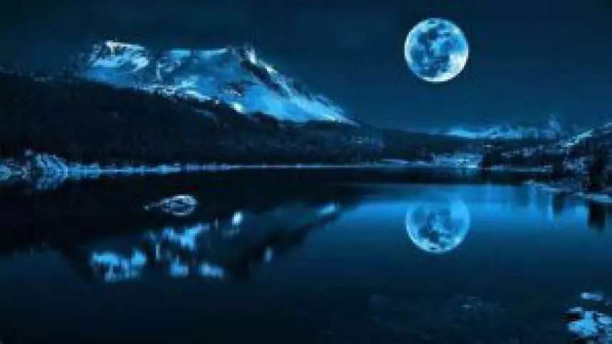 L'eau sur la lune crée un vent ensoleillé