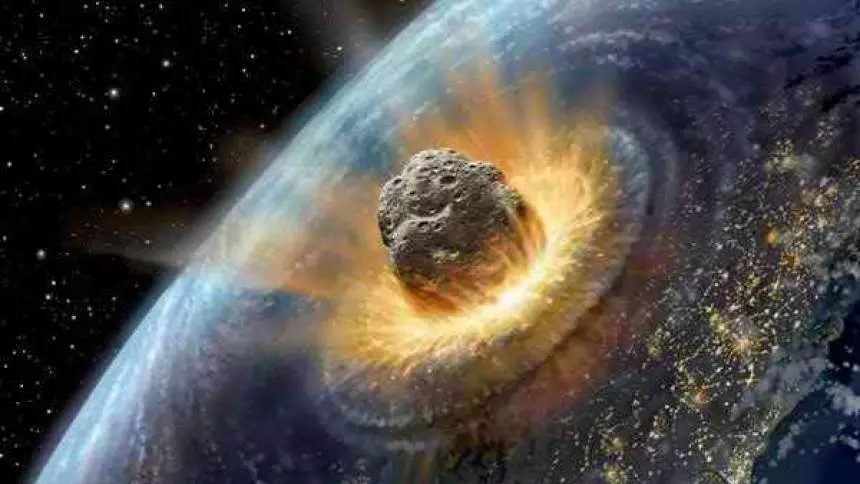 Dust from the 66 million years ago, the Moon could reach the land of meteorite