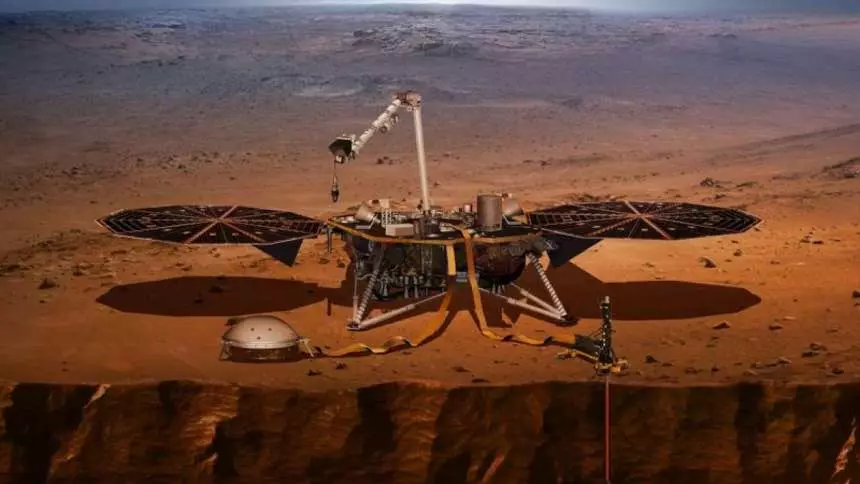 Sonde NASA Insight la te kòmanse fè egzèsis sou Mas ak fè fas a yon obstak inatandi