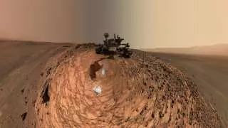 Insight Lander- ը, ով արդեն գտնվում է հենց հարյուր օր անց, ուղարկեց մայրամուտի մի հետաքրքիր լուսանկար