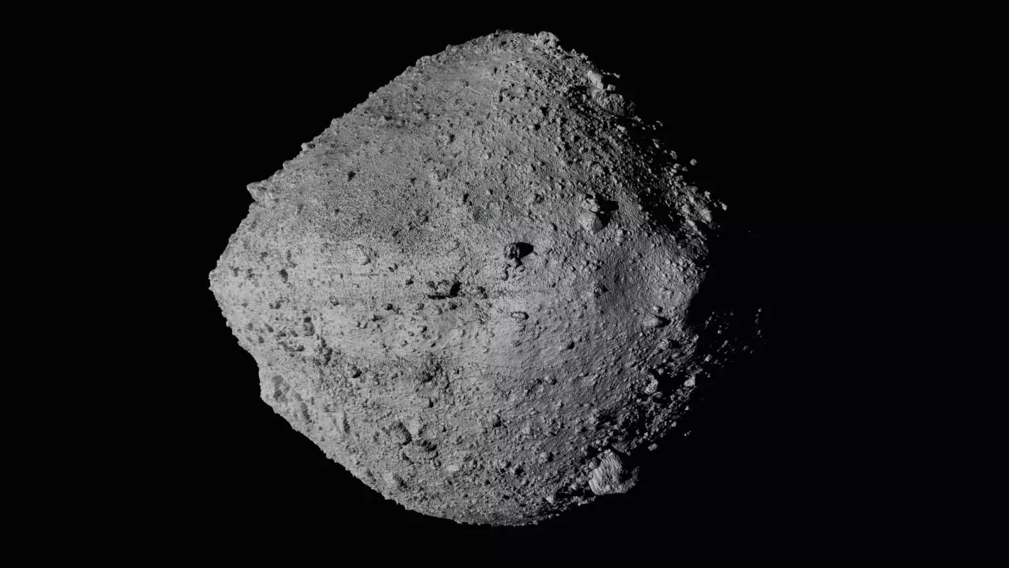 Goobaha soo degida ee la soo xulay ee asteroid Beno