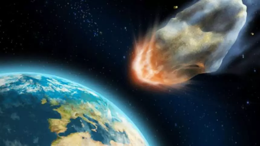 Kilometrin asteroidi kärpäset maahan