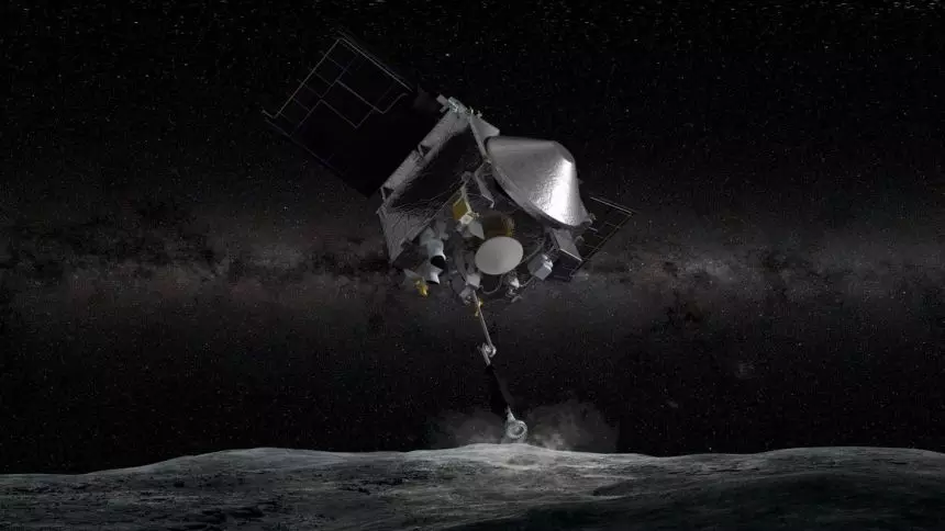 Probe Osiris-Rex sėkmingai palietė asteroidą Benn