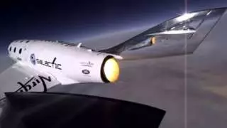 Virgin Galactic rymdskepp för första gången passerade testet med besättningen ombord