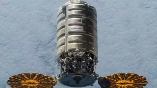 Cygnus uluslararası uzay istasyonuna geldi