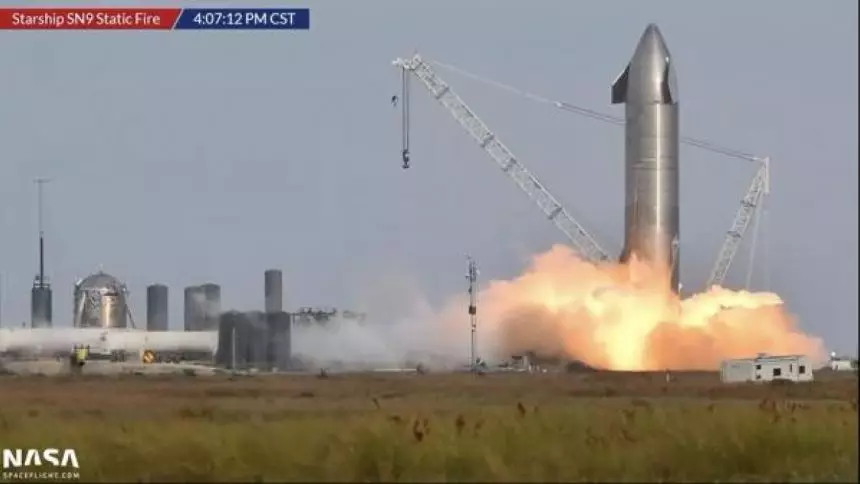 Spacex đang trải qua một ngôi sao nguyên mẫu mới - SN9