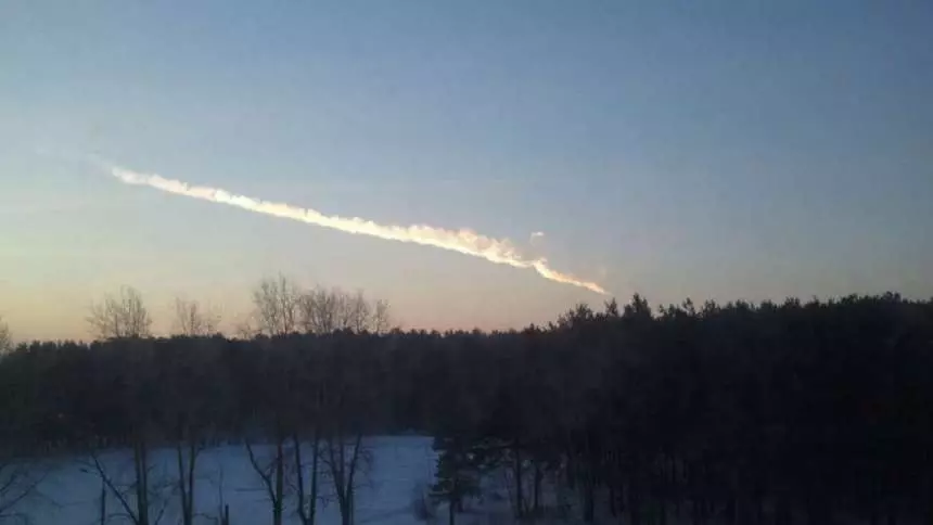 Meteorite ing wilayah Chelyabinsk ngirim peringatan kanggo astronom