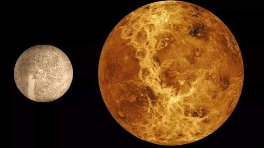 Nos próximos cinco mil millóns de anos, é posible un enfrontamento catastrófico de dous corpos celestes: Mercurio e Venus