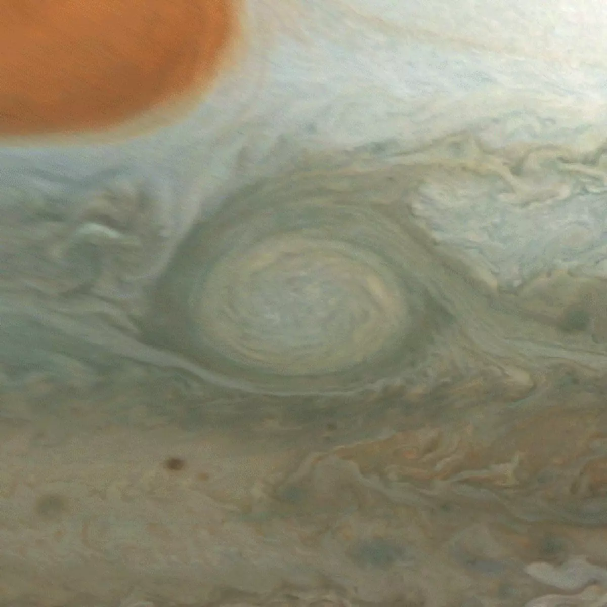 La NASA ha mostrato l'animazione della tempesta spettacolare su Giove