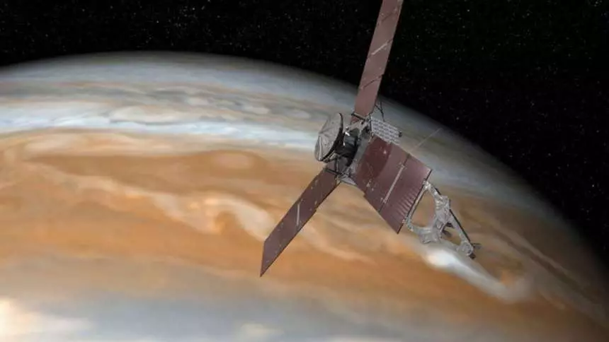 NASA JUNO aparaat kestab Jupiteriga