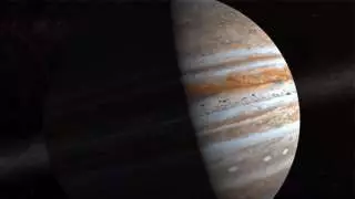 Jupiterren barruan Lurraren tamainarekin ezkutatzen da planeta