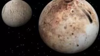 Fase de rotação de Plutão e seu companheiro de Charon