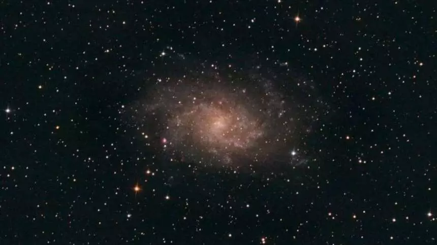 Astrakhan Amateur Astronomer fik et smukt billede af Galaxy M33