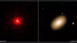 Antieke Galaxy Marcarian 1216 het wetenskaplikes met die aantal donker materie getref