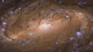 Η NASA έδειξε μια όμορφη φωτογραφία ενός σπειροειδούς γαλαξία από τον αστερισμό ενός λιονταριού
