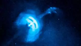 Mysterious Pulsar nrog nws tus cwj pwm txawv ua rau hnub qub uas tawg nws lub taub hau