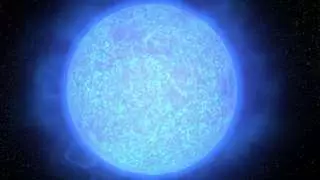 Astronomen begon de geheimen fan blauwe supergoant op te lossen