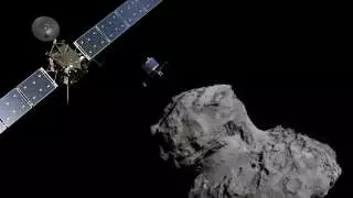 Rosetta Probe çend caran bi riya şokê ya Comet Churyumova-Gerasimenko re derbas bû