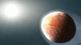 Astronomen fanden einen Planeten in Form eines Eies und mit extrem harten Bedingungen