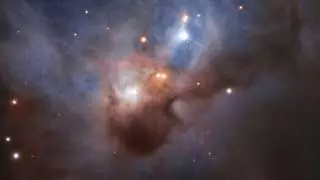 The image of a huge cosmic 