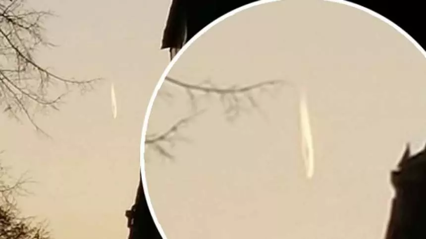 In Magnitogorsk fotografierte mysteriöse UFO