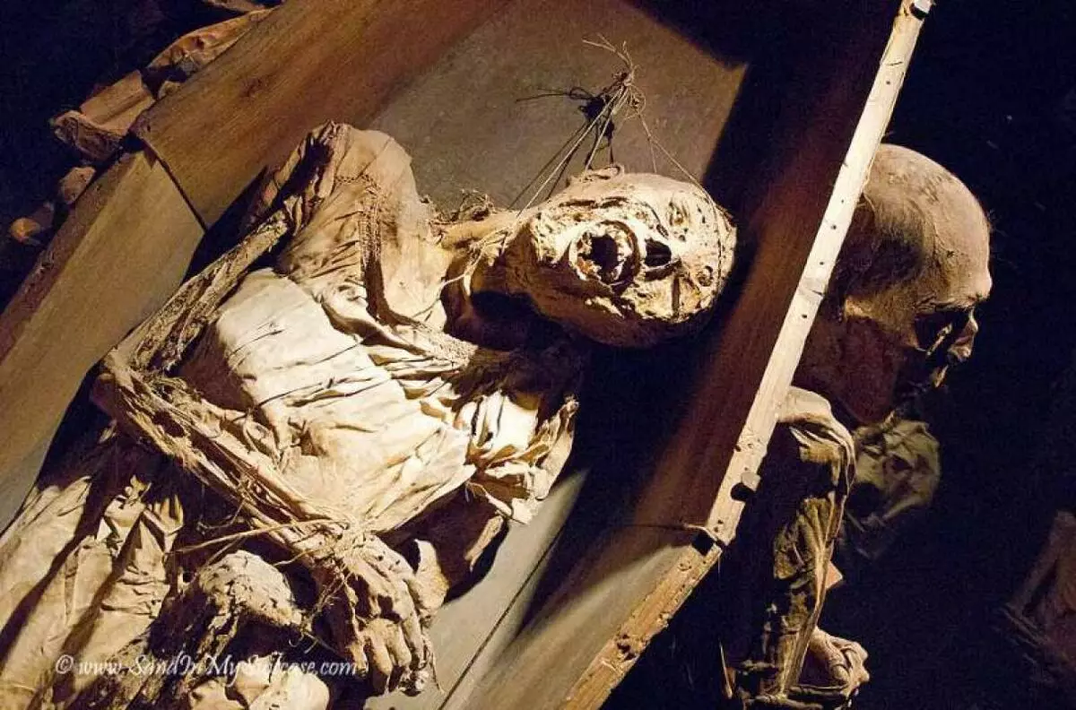 Ikigbe mu awọn mummies ti ilu Mexico