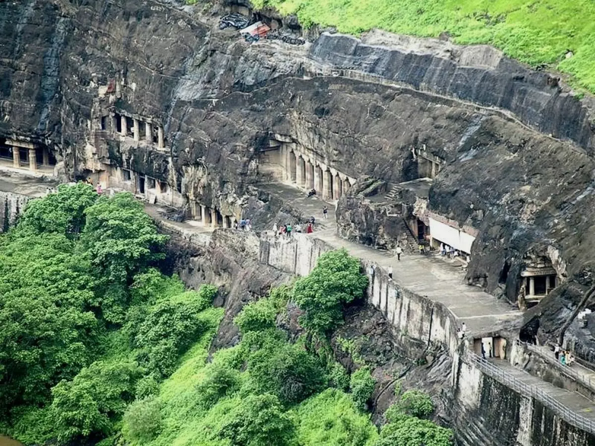 Temple Ajanta - Coves misterioses amb un interior impressionant