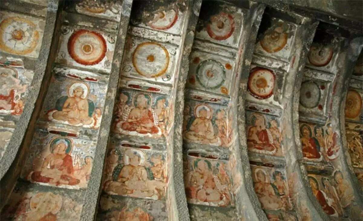 Temple Ajanta - Coves misterioses amb un interior impressionant