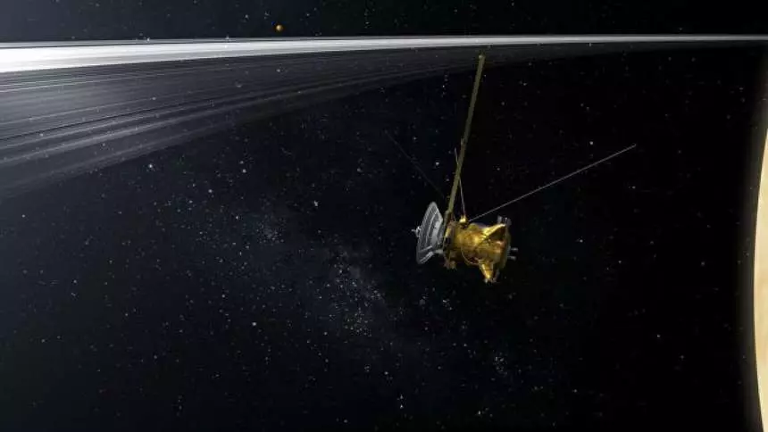 O Cassini ua maeʻa lona galuega