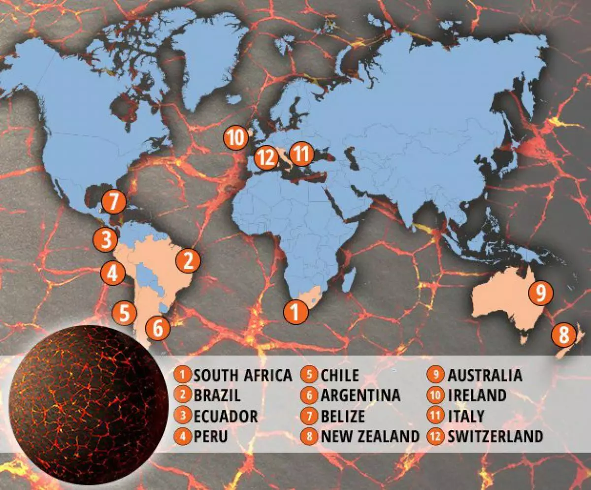 Planet Nibiru verhoogt de seismische activiteit van de aarde