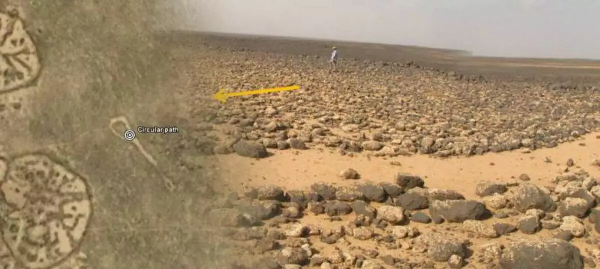 Izimfumbe ze-Giant Geoglyphs yasendulo ye-Middle East