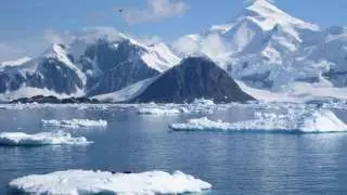 Upepo wa joto na barafu kukua ya barafu la Antarctic, athari ya mlipuko wa volkano