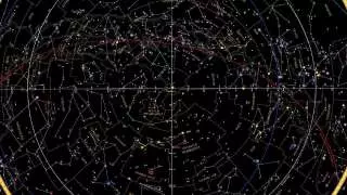 Mappa delle costellazioni.