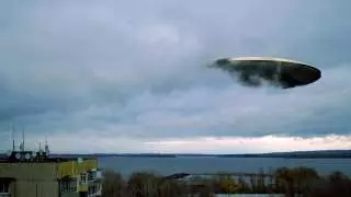 Ang Glowing UFO nakakita sa Ukraine, Video