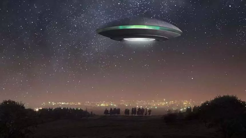 I Kemerovo ble UFOene fjernet på video