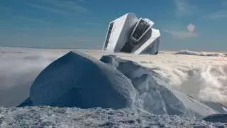 Isazi se-UFOLOgist sithole i-spacecraft e-Antarctica lapho eyayikhulunywa khona amakhulu noma izinkulungwane zeminyaka