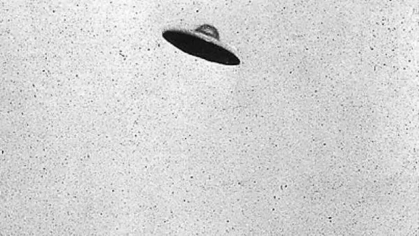 UFO in Mexiko traf den Rahmen