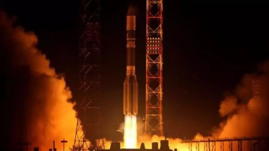 Ang Turkey Satellite gilansad gikan sa Baikonur Cosmodrome