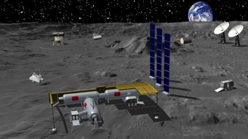 Kína meghívja a többi országot a Holdbázis építésére