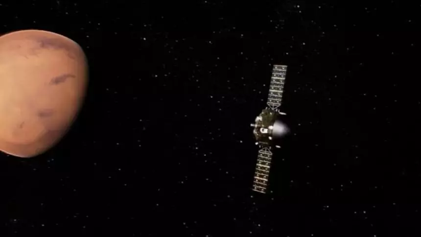 "Tianwean-1" သည်အင်္ဂါဂြိုဟ်၏အဓိက elliptical ပတ်လမ်းသို့ရောက်သည်