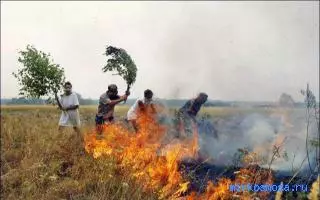 Пожар - руско толкување на сонот