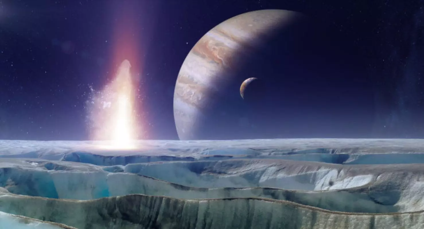 새로운 NASA 사명은 목성 위성에 대한 외계인 생활을 탐지 할 수 있습니다.