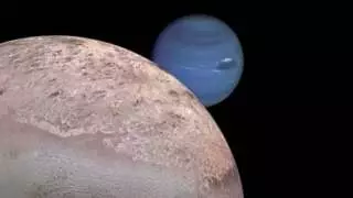 Shkencëtarët vëzhgojnë hijen e satelitit më të madh të Neptunit në sipërfaqen e tokës