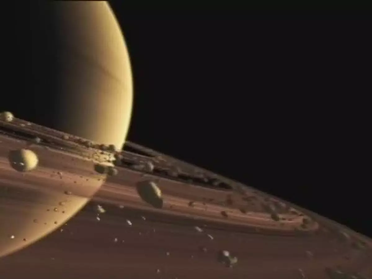 Oamenii de știință au prezentat o nouă versiune despre care s-au format inelele Saturn