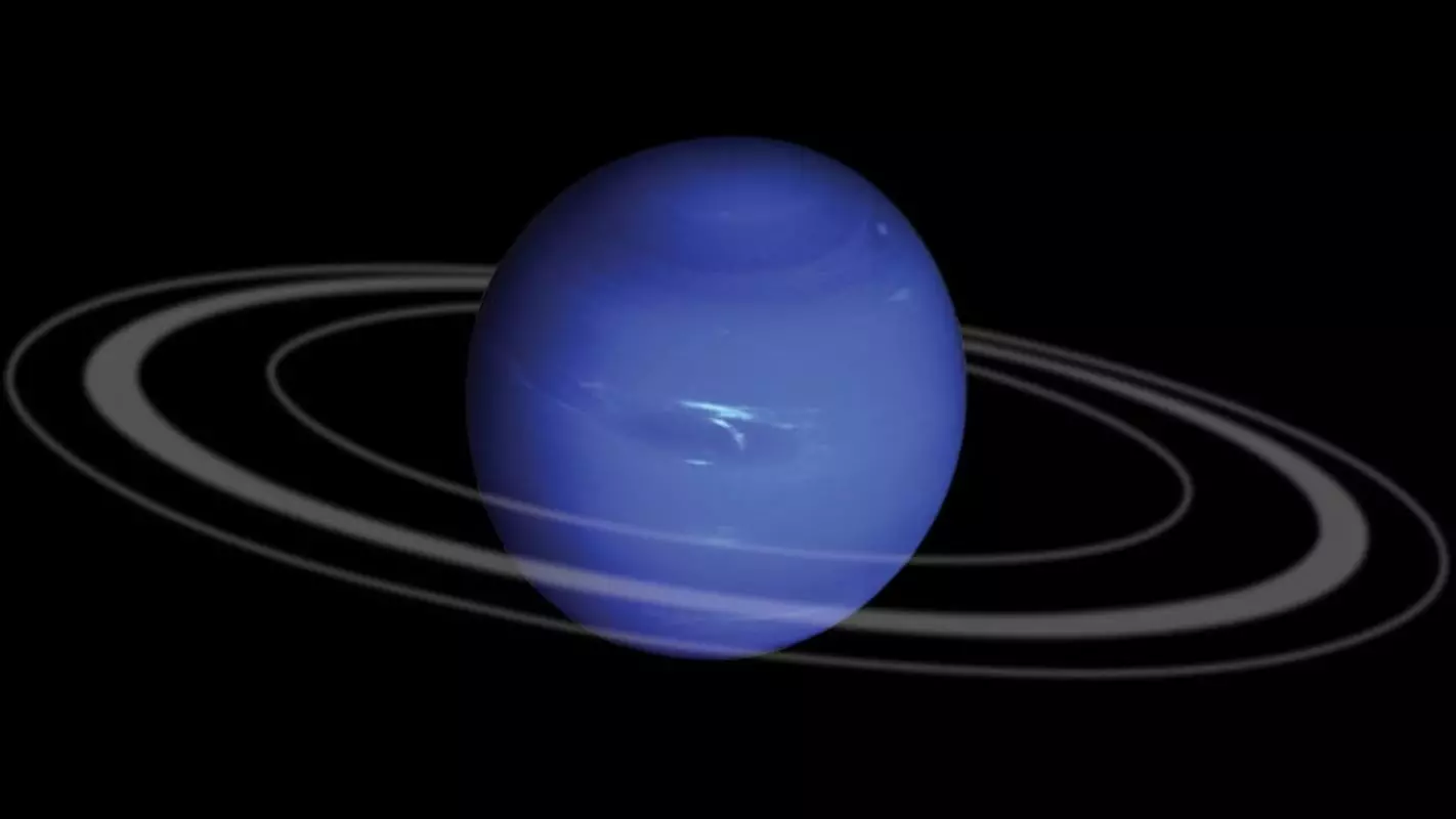 ग्रह नेपच्यून - सौर यंत्रणा च्या बाहेरील भागात उडाली