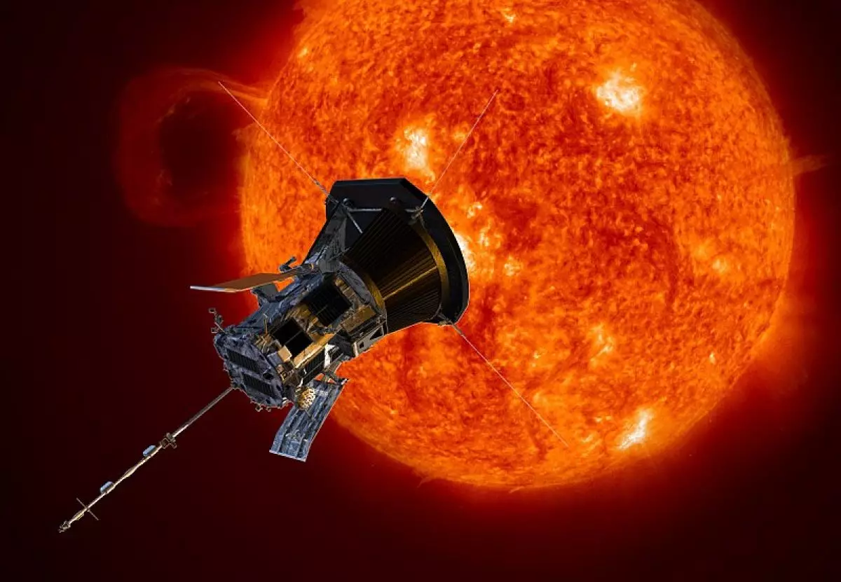 Parker Apparatus menghantar snapshot matahari yang unik